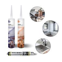 China MH995 Structural Silicone Sealant Black Weatherproof Adhesive 590ml for Roofing Glass Sealing for sale