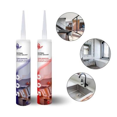 China MF Mixture Silicone Sealant Anti-Crack Roof Waterproof Neutral Cure Adhesive 590ML 300ML for sale