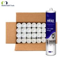 China MH563 Clear Silicone Sealant 590ml Sausage for Weatherproof Roofing and Toilet Repair for sale