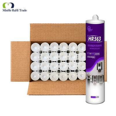 China Construction MH563 Structural Silicone Sealant 280ml 300ml Neutral RTV Adhesive for Aluminium Composite Panel for sale