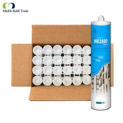 China Aluminum Glass Custom Construction Grade Free Sample Silicone Sealant for sale