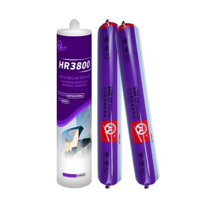 China MH3800 Structural Silicone Sealant 310ml OEM Clear Color Mold Resistant for sale