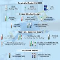 China MF Mixture Sunroof Aluminum Silicone Sealant Sausage 590ml Scratch Resistant Construction for sale