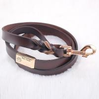 China Anti - Slip Soft Material Dog Collar Leash Decorative Pattern Pet Supplies Waterproof Dog Chain for sale
