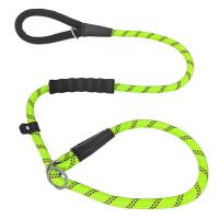 China Integrated Pet Collar Leash Cotton Explosion Proof Dash Dog Rope Lengthen Choke Chain for sale