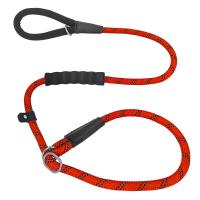 China Integrated Pet Collar Leash Cotton Explosion Proof Dash Dog Rope Lengthen Choke Chain for sale
