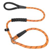 China Integrated Pet Collar Leash Cotton Explosion Proof Dash Dog Rope Lengthen Choke Chain for sale