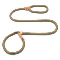 China Round Nylon Dog Rope With Cowhide Pieces Walking Training P Rope Tightening Telescopic D for sale