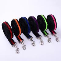 China High Elastic Explosion Proof Flush Pet Leash In Night Reflective Large Dog Leash for sale