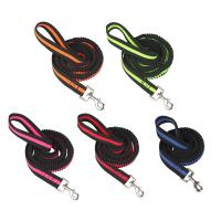 China High Elastic Explosion Proof Flush Pet Leash In Night Reflective Large Dog Leash for sale