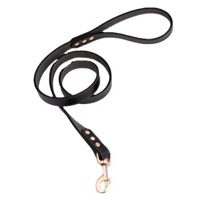 China XL Size PU Leather Pet Leash Explosion Proof Rush Dog Leash for sale