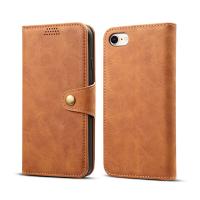 China Imitation Leather Anti Fall IPhone SE Bulky Phone Cases for sale