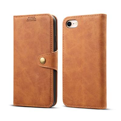 China Imitation Leather Anti Fall IPhone SE Bulky Phone Cases for sale