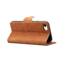 China Imitation Leather Anti Fall IPhone SE Bulky Phone Cases for sale