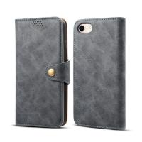 China Imitation Leather Anti Fall IPhone SE Bulky Phone Cases for sale