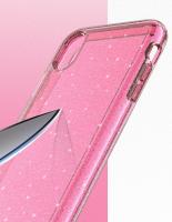 China multi color IphoneX Series Clear Phone Case Protective With Flash Dots for sale