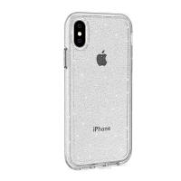 China multi color IphoneX Series Clear Phone Case Protective With Flash Dots for sale