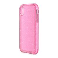 China multi color IphoneX Series Clear Phone Case Protective With Flash Dots for sale