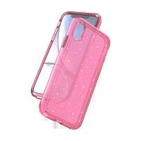 China multi color IphoneX Series Clear Phone Case Protective With Flash Dots for sale