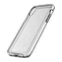 China multi color IphoneX Series Clear Phone Case Protective With Flash Dots for sale