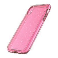 China multi color IphoneX Series Clear Phone Case Protective With Flash Dots for sale