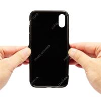 China Customized Logo IPhone 6 6S 5 5S 7.1cm Genuine Leather Cases for sale