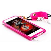 China PU leather Impact IPhone 7 8 key chain pouch Mobile Phone Safety Cover for sale