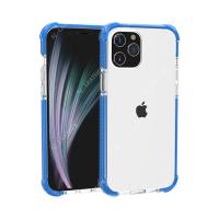 China Translucent Blue Iphone12 Series PMMA Clear Mobile Phone Cases for sale