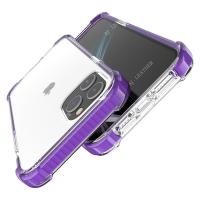 China Dropproof Purple TPU TPE Smartphone Protective for sale