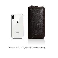 China Leather Hold Money 19cm Personalized Zipper Wallet for sale
