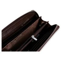 China Leather Hold Money 19cm Personalized Zipper Wallet for sale
