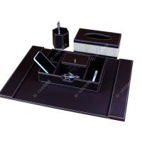 China Genuine Leather Mouse Pad 60cm Office Stationery Holder for sale