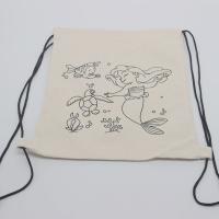 China DIY Painting Canvas 39cm Reusable Shopping Bags for sale