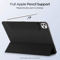 China Magnetic Black TPU Ultra Lightweight Smart Folio Cover for sale