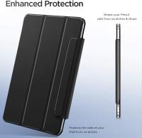 China Magnetic Black TPU Ultra Lightweight Smart Folio Cover for sale