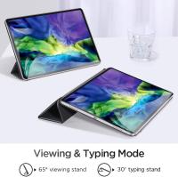 China Magnetic Black TPU Ultra Lightweight Smart Folio Cover for sale