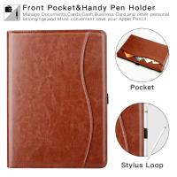 China Flip Leather Folding Stand Cover 24cm Tablet Protective Cases for sale