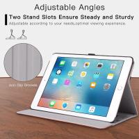 China Flip Leather Folding Stand Cover 24cm Tablet Protective Cases for sale