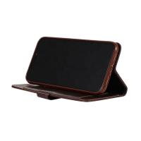 China Kickstand IPhone11 Leather Flip Phone Case With Credit Slots for sale