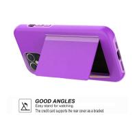 China Card Holder IPhone11 3in1 TPU Smartphone Protective Cases for sale