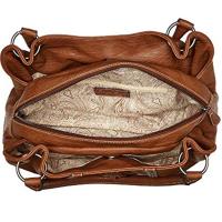 China Leather Shoulder Brown 16*4*9cm Luxury Lady Bags for sale