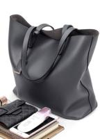 China Customed PU Leather 34x20x12cm Luxury Lady Bags for sale