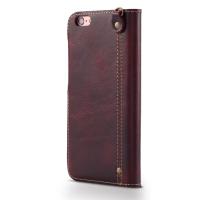 China Classic Genunine Leather OEM ISO9001 Wallet Phone Case for sale