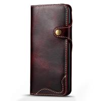 China Classic Genunine Leather OEM ISO9001 Wallet Phone Case for sale
