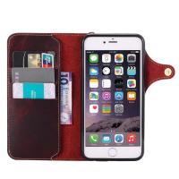 China Classic Genunine Leather OEM ISO9001 Wallet Phone Case for sale