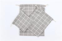 China Shopping Cotton Linen 14cm Promotional Gifts Bags for sale