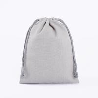 China Burlap Drawstring Jute 16cm Promotional Gifts Bags for sale