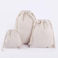 China Burlap Drawstring Jute 16cm Promotional Gifts Bags for sale