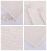 China Burlap Drawstring Jute 16cm Promotional Gifts Bags for sale