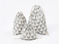 China Cotton Linen Pastoral Style AJ Promotional Gift Bags for sale
